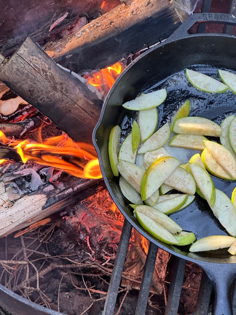 Easy Campfire Apple Crumble (Lazy Girl Approved) – Brynn's Adventures